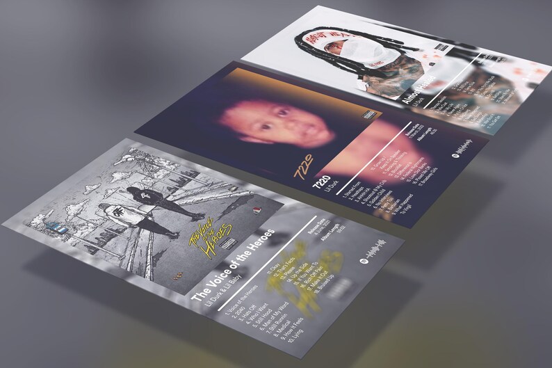 Lil Durk 3 Pack of Album Cover Posters: Showcase Your Favorite Albums ...