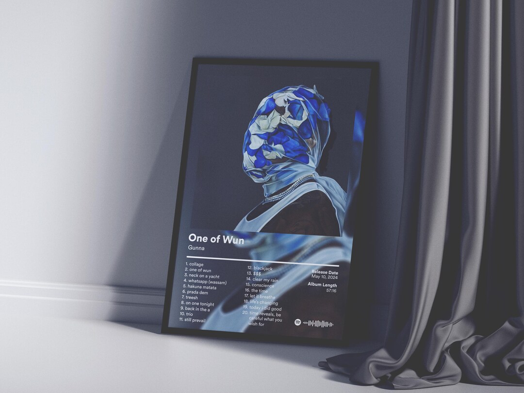 Gunna Album Cover Posters: Showcase Your Favorite Albums in Style - Etsy