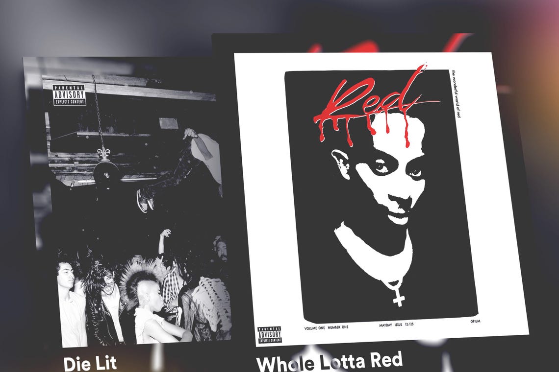 Playboi Carti 3 Pack of Album Cover Posters: Showcase Your Favorite ...