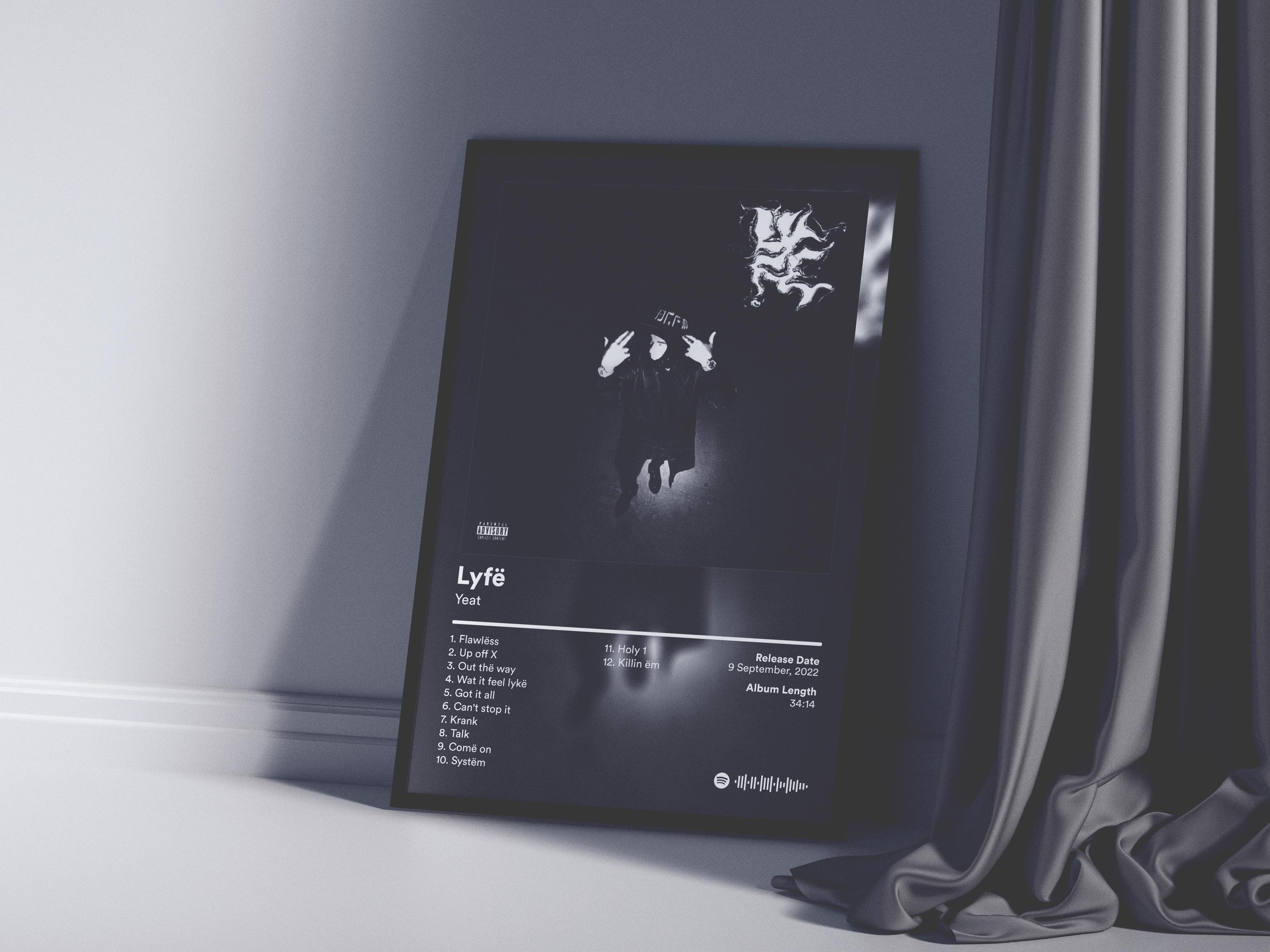 Yeat Album Cover Posters: Showcase Your Favorite Albums in Style - Etsy