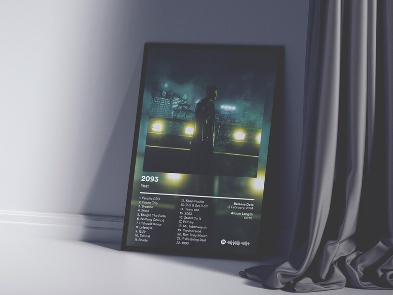 Yeat Album Cover Posters: Showcase Your Favorite Albums in Style - Etsy