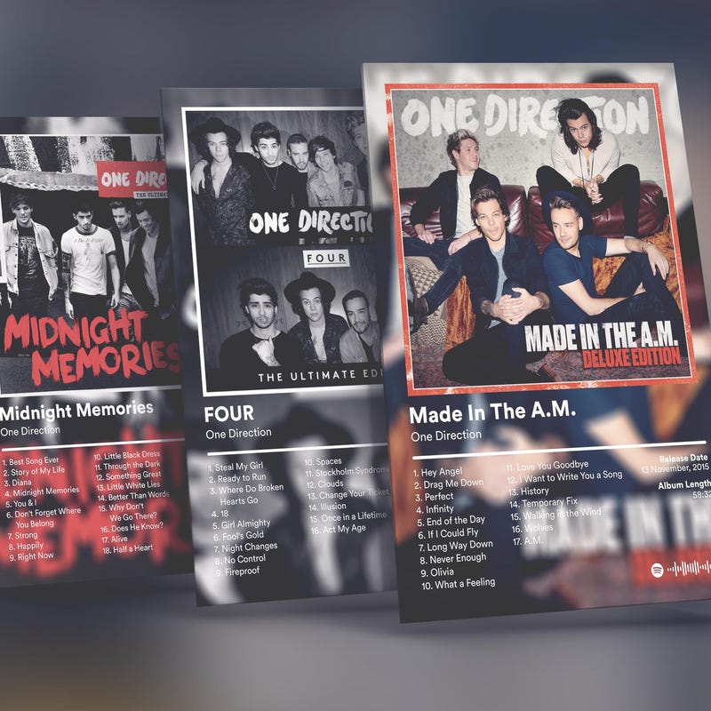 One Direction Decor - Etsy