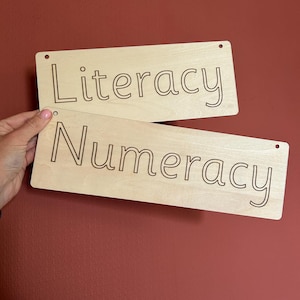 Wooden Classroom Display Lettering for Working Walls - Etsy UK