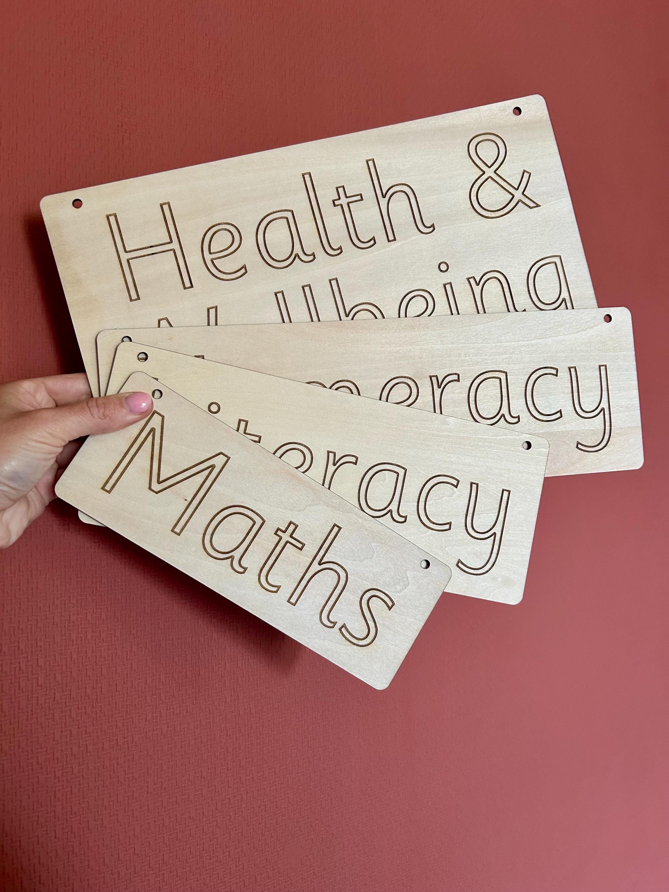 Wooden Classroom Display Lettering for Working Walls - Etsy UK