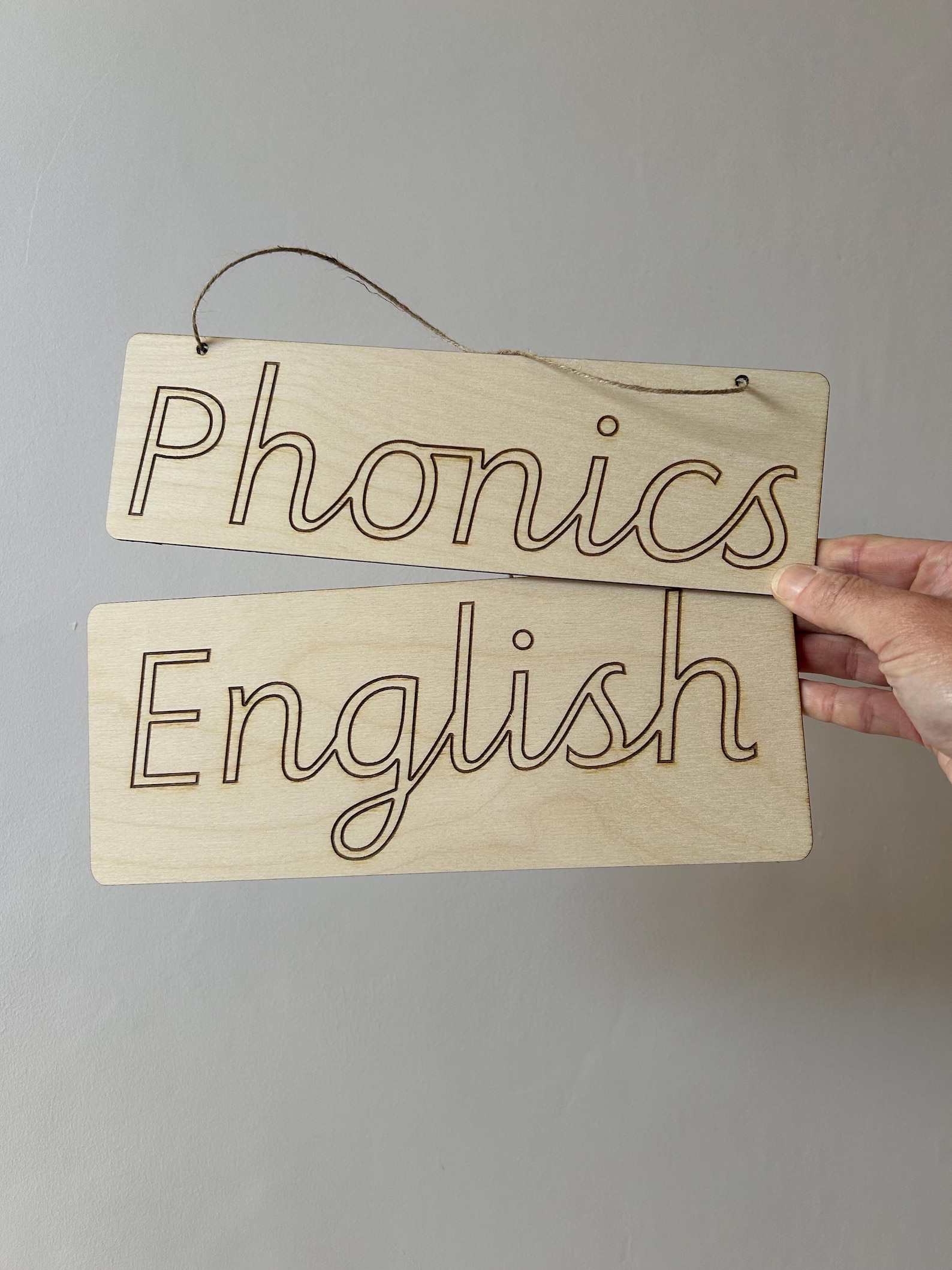 Wooden Classroom Display Lettering for Working Walls - Etsy UK