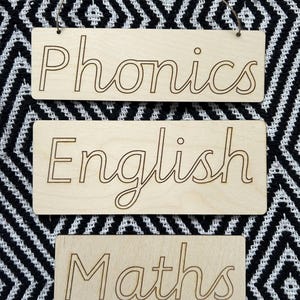 Wooden Classroom Display Lettering for Working Walls - Etsy UK