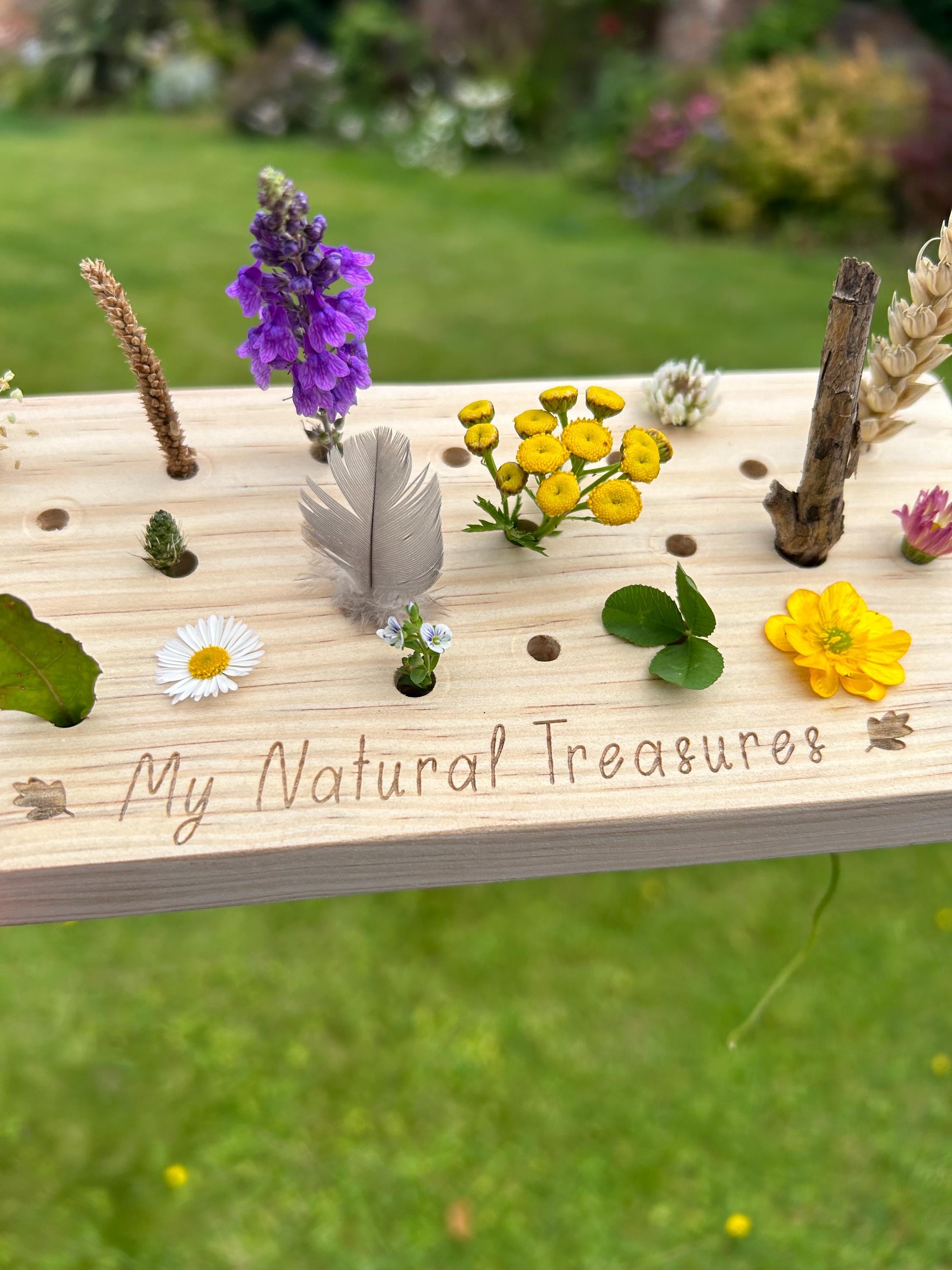 Natural Treasures Board - Nature Collecting Board - Etsy UK