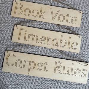 Wooden Classroom Display Lettering for Working Walls - Etsy UK