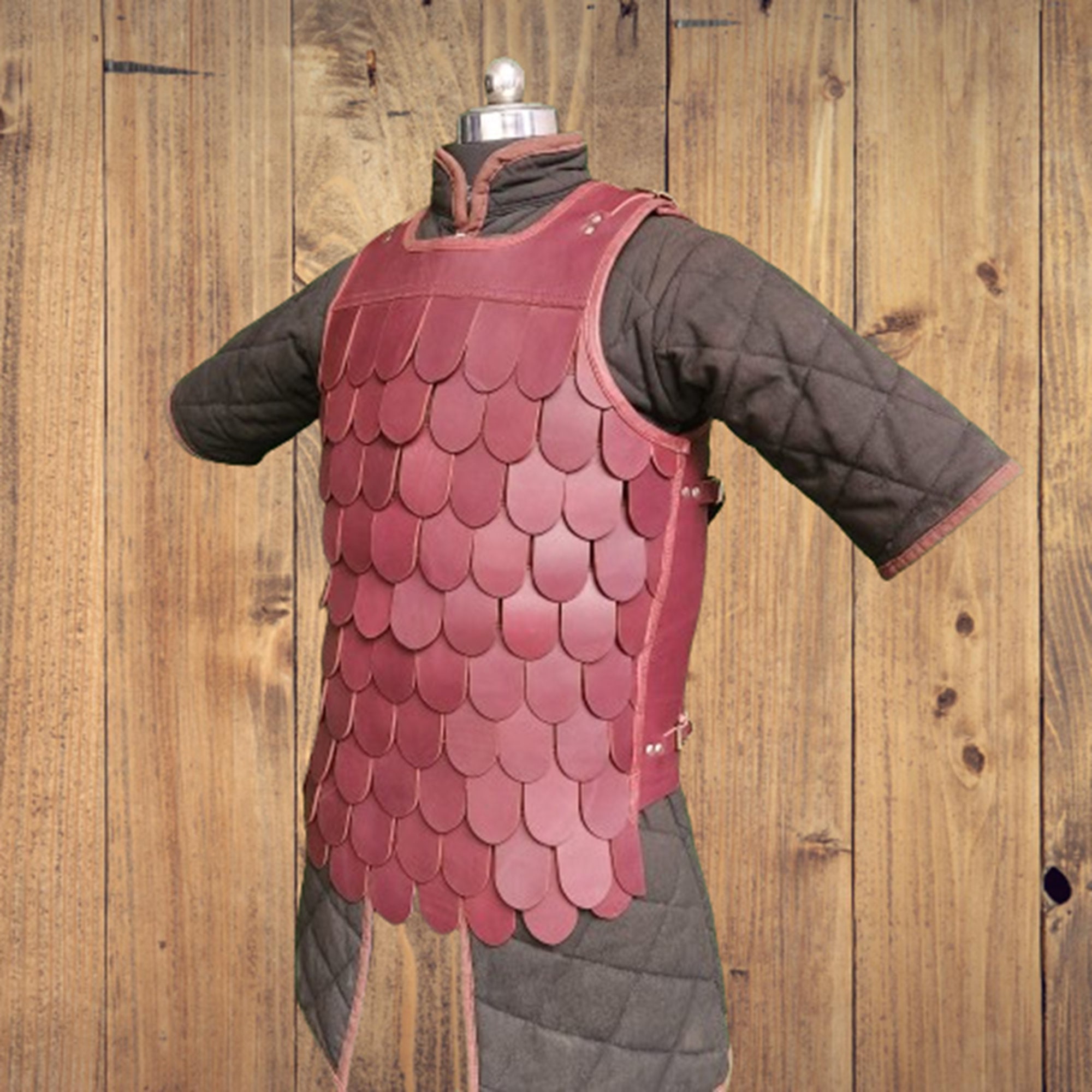 Renaissance Leather Armor, Leather Scale Armor - Etsy