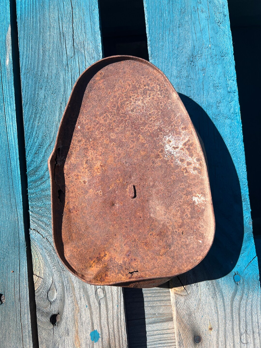 Rusty Metal Smashed Ham Can - Etsy