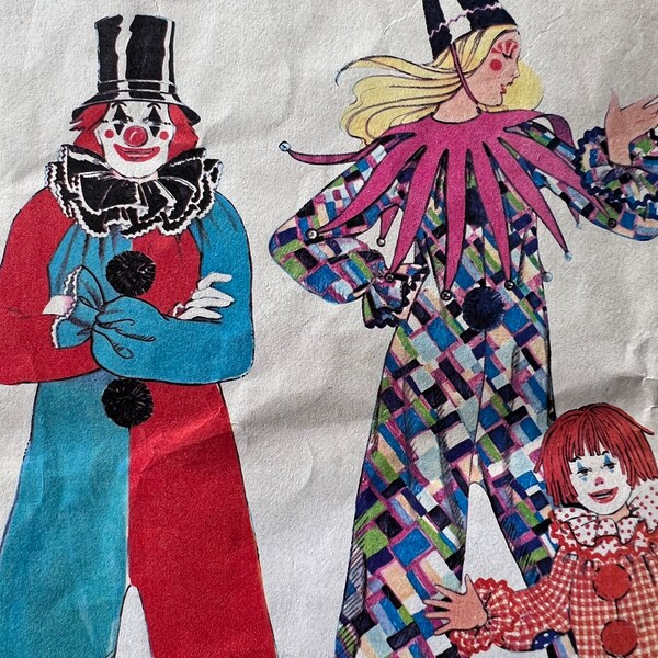 Old School Clown Costume - Etsy