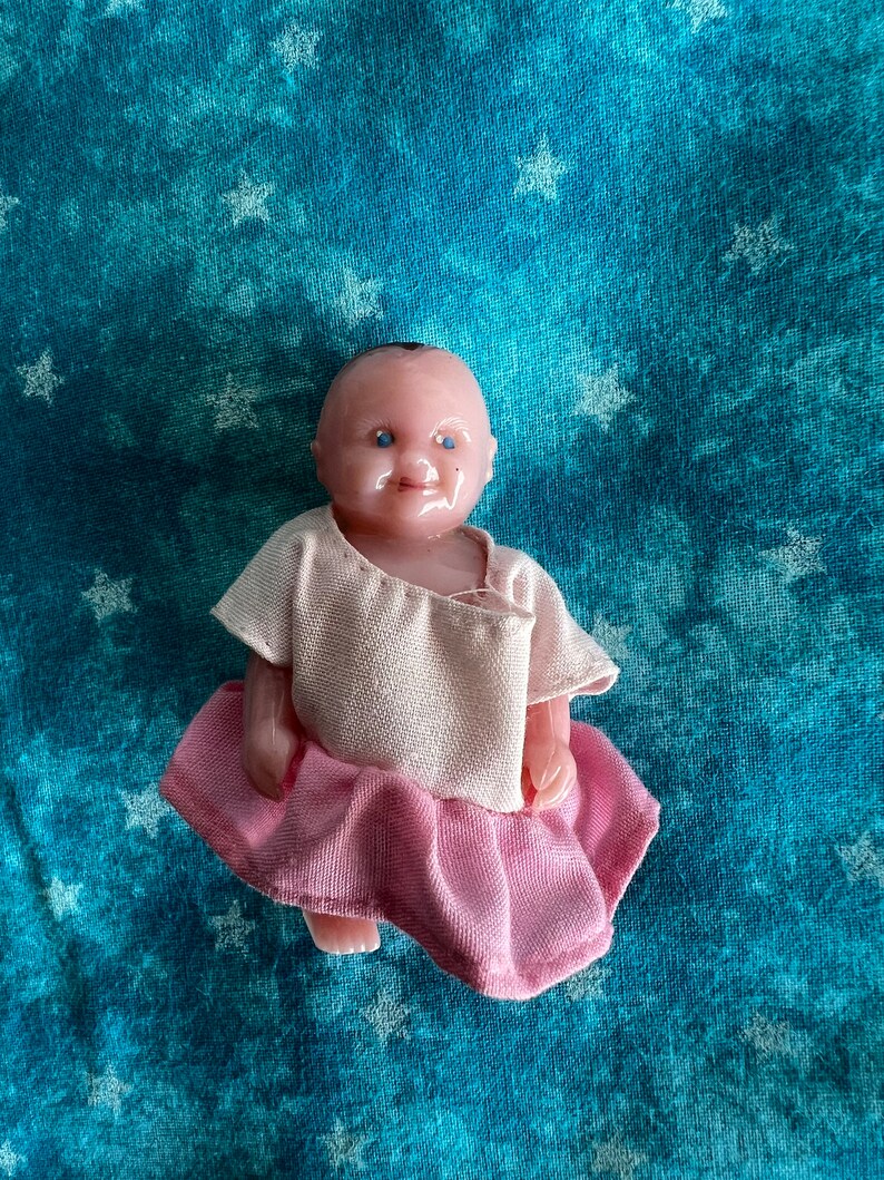 Renwal Baby Doll No 8 Plastic Dollhouse Doll 1950s - Etsy