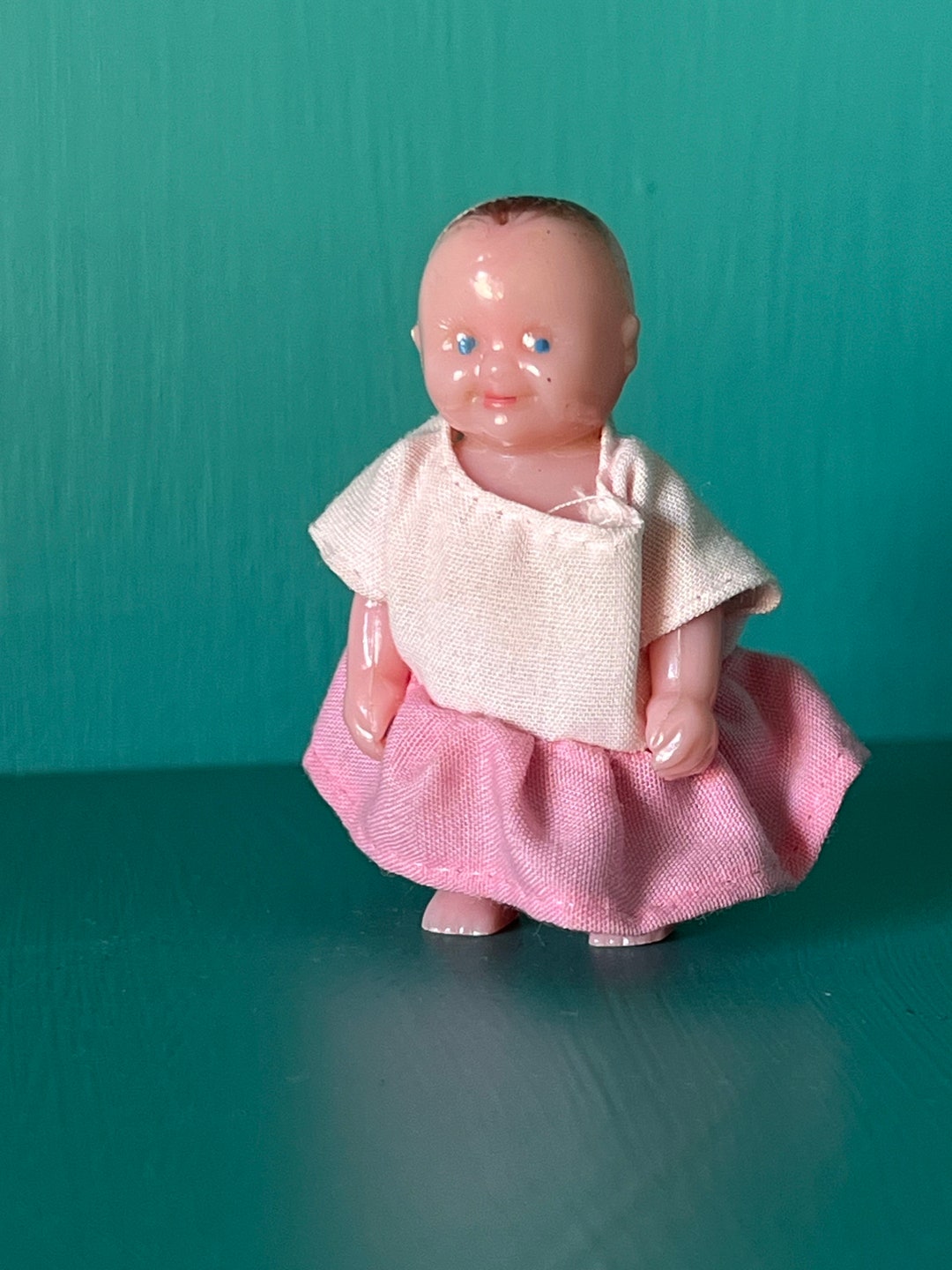 Renwal Baby Doll No 8 Plastic Dollhouse Doll 1950s - Etsy