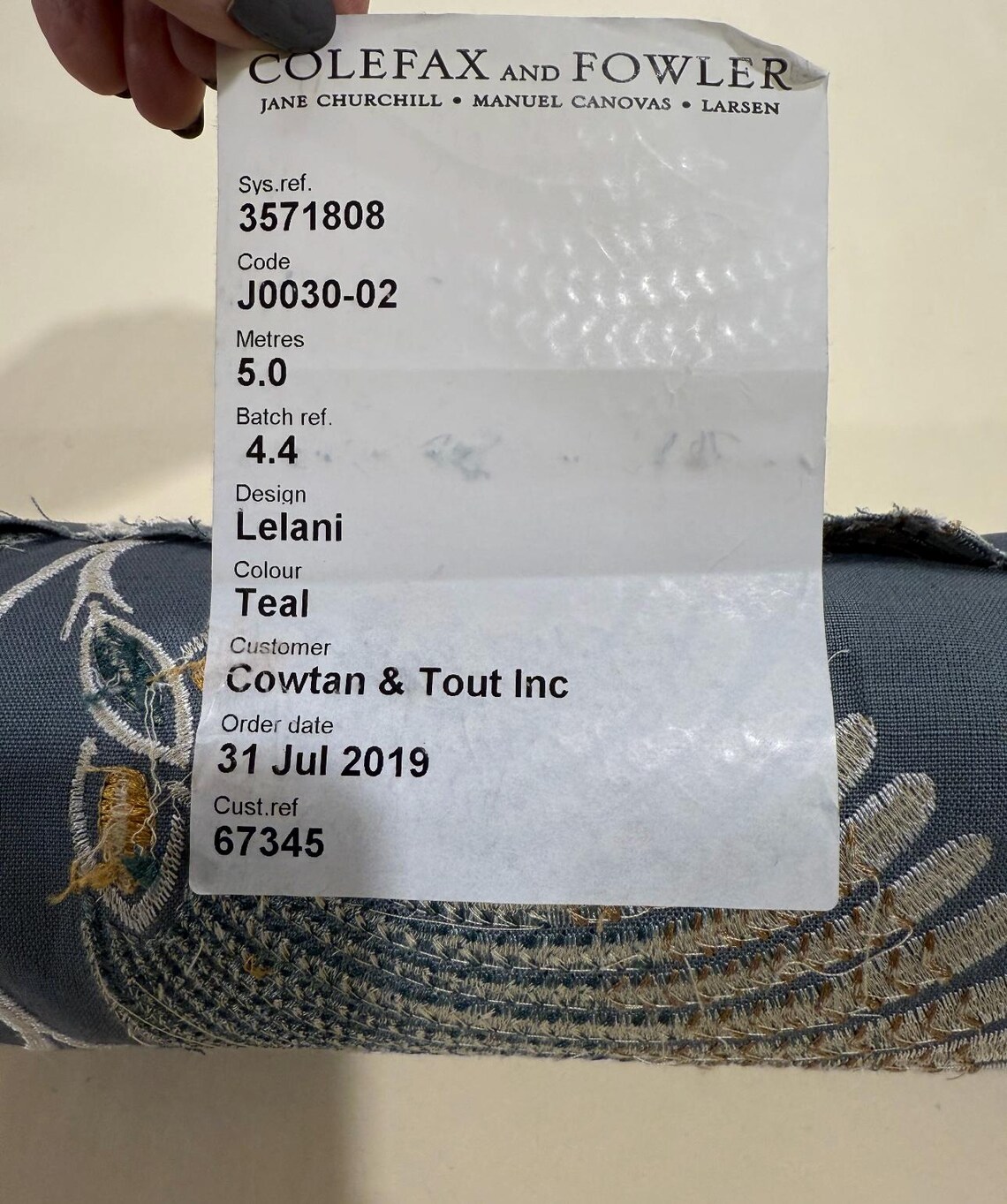 Coltan & Tout Ins, Leilani Material - Etsy