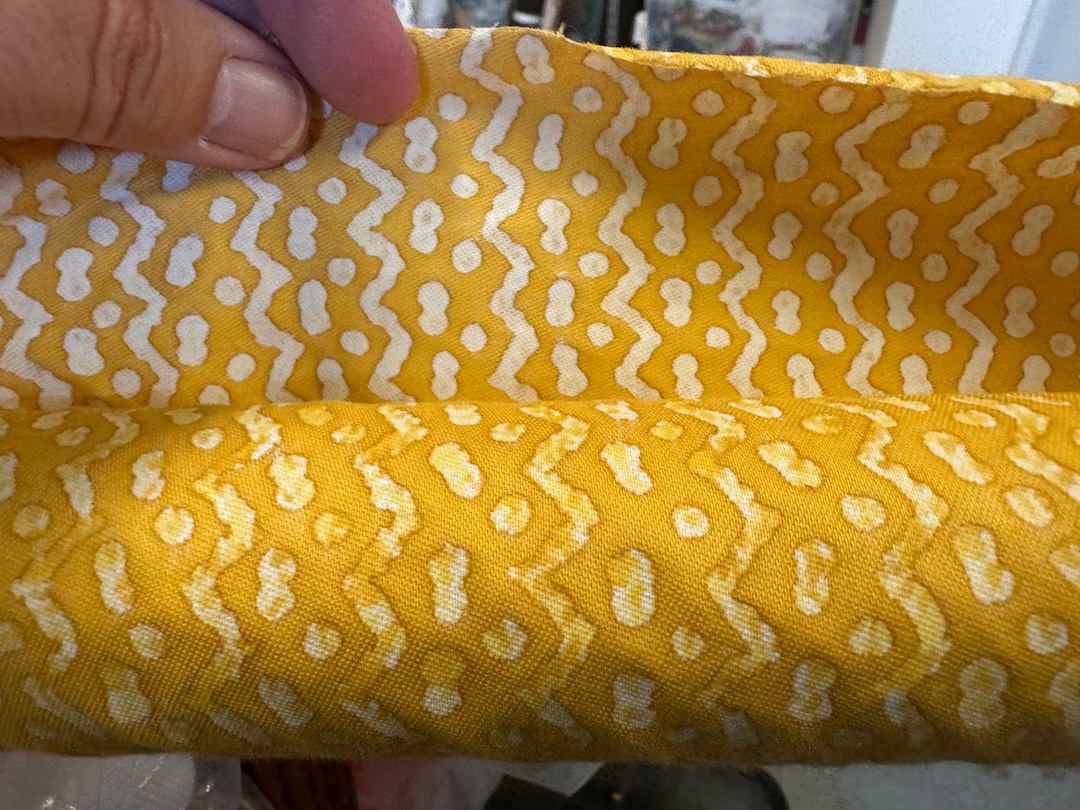 Fortuny Tapa Yellow and White Without Stripe - Etsy