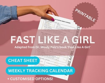 Fast Like a Girl WEEKLY OVERVIEW - Etsy