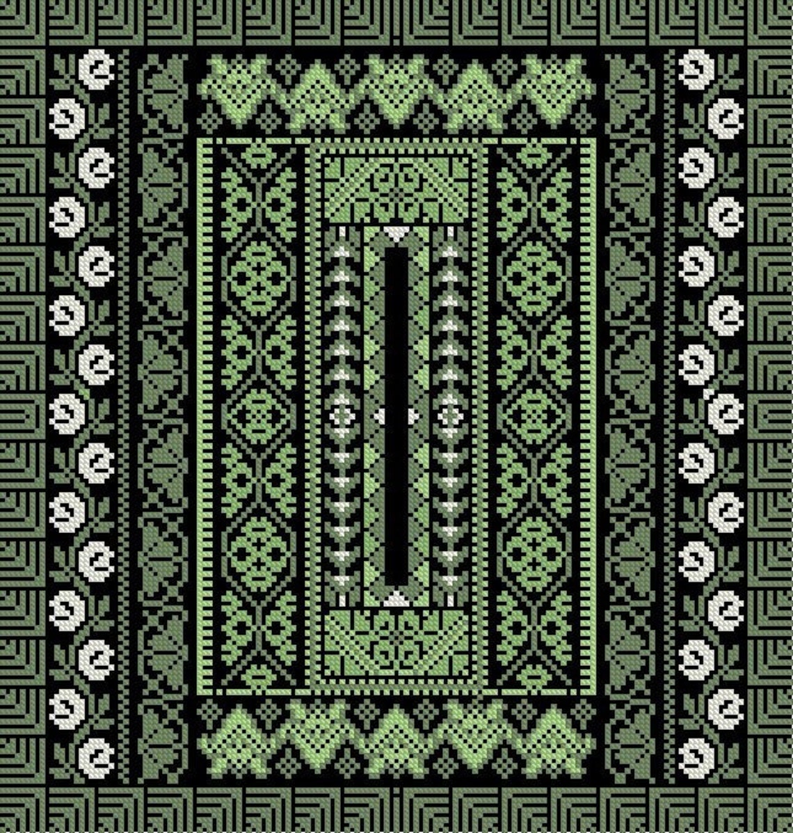 Spring Border Sampler I Cross Stitch E-pattern PDF Format - Etsy