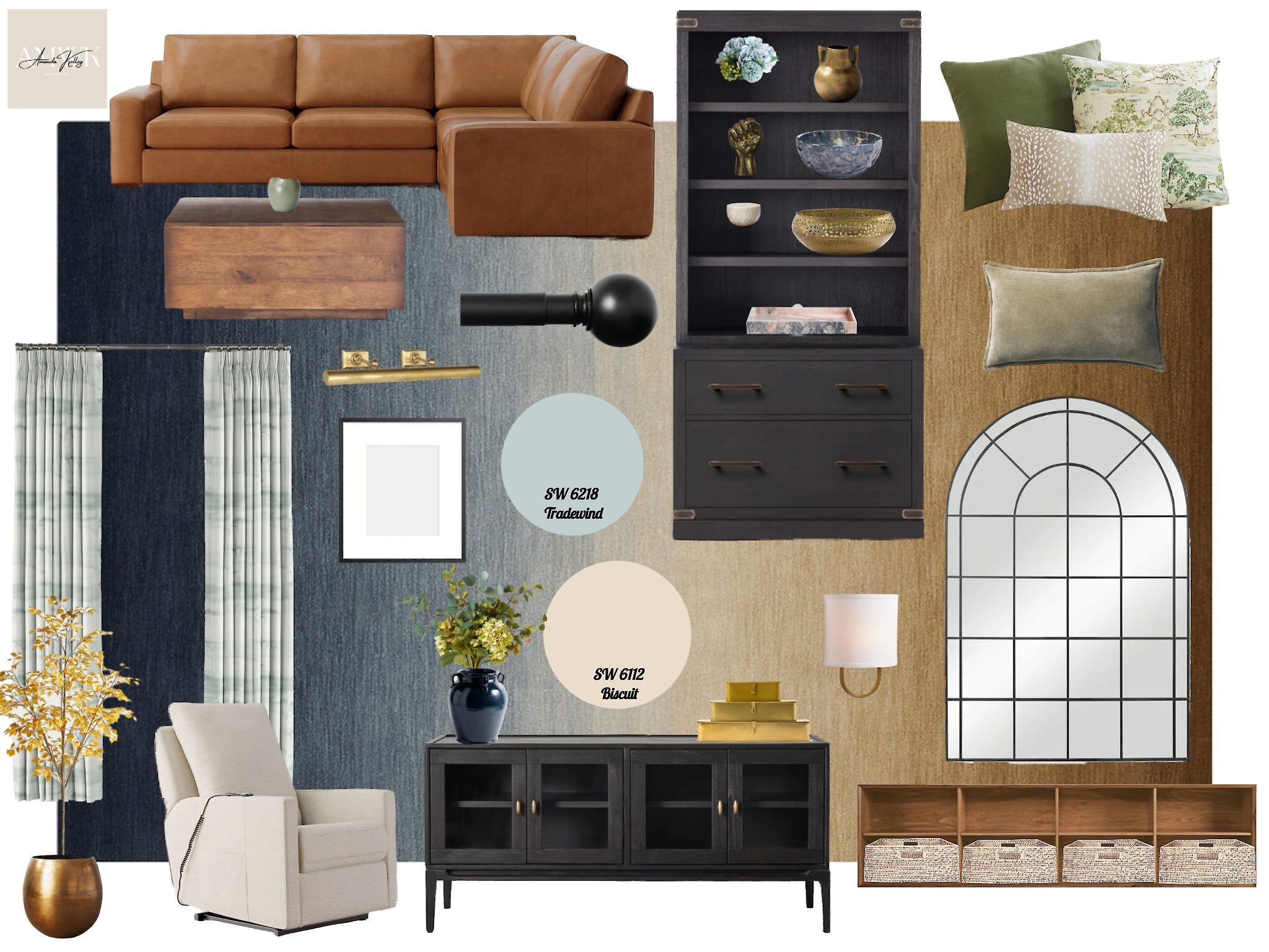 Design Board - 'living Room Refresh' (adaptive Designs) - Etsy Canada