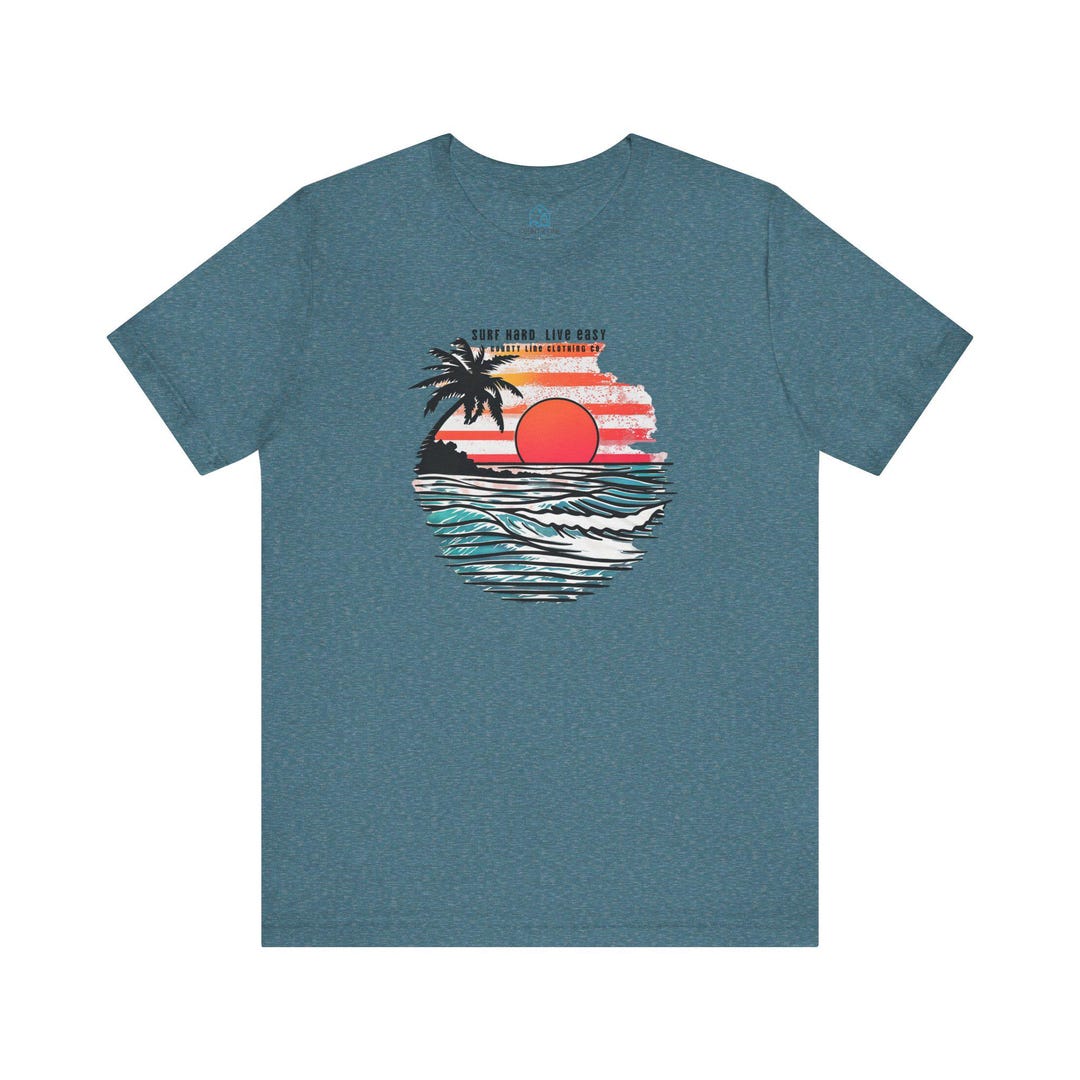 Retro Surf Style: Vintage Style T-shirts, Ocean Summer Vibes, Surfing ...