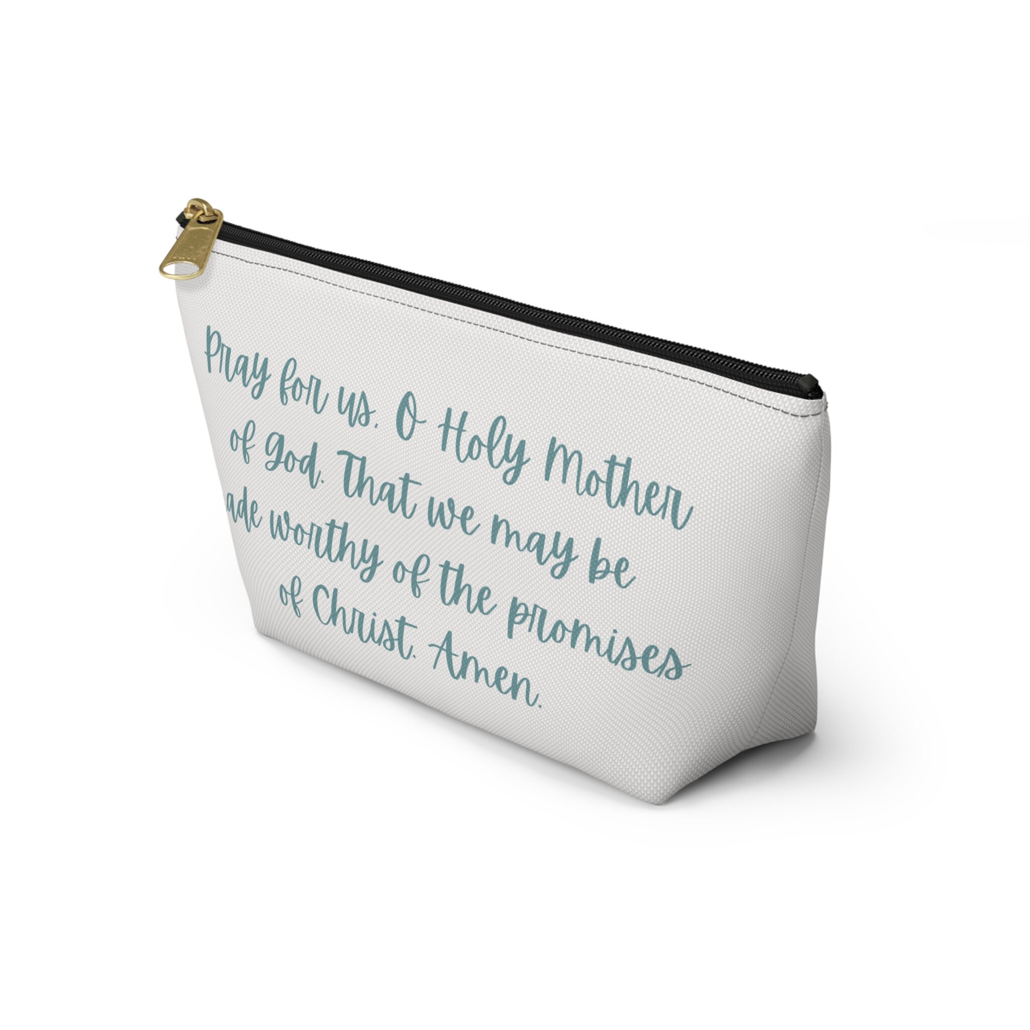 Hail Holy Queen Pouch | Hail Holy Queen Pencil Bag for Catholic School ...