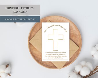 Christian Father's Day Card - Etsy