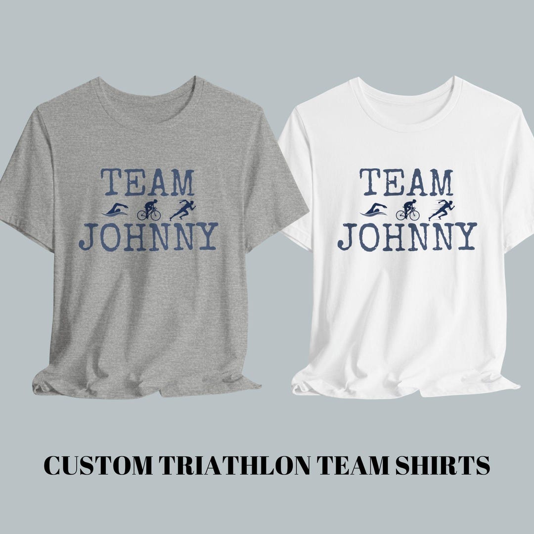 Custom Triathlon Shirt | Matching Triathlon Team Shirt | Matching ...