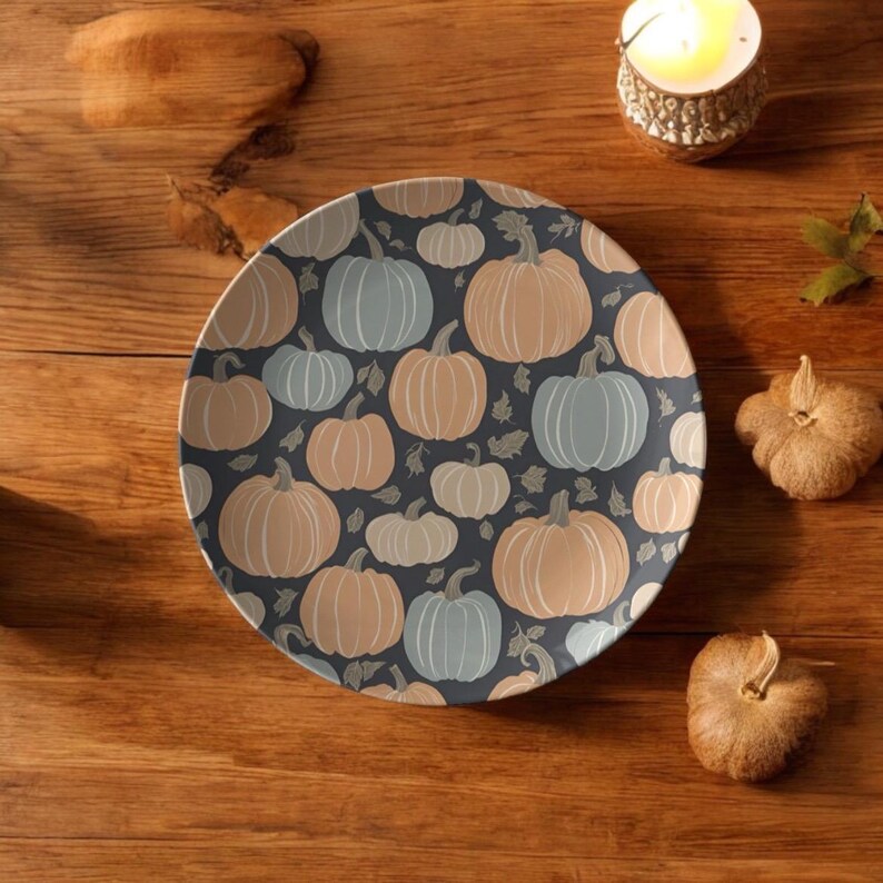 Fall Pumpkin Dishes, Thanksgiving Dishes, Pastel Pumpkins, Fall ...