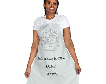 Taste and See Kitchen Apron - Etsy