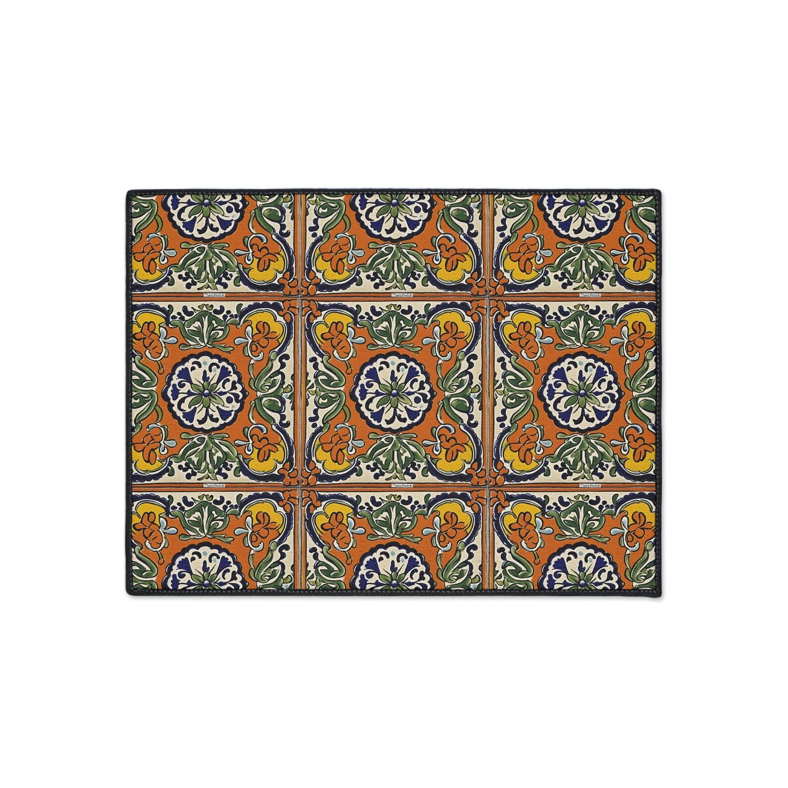 Mexican Talavera Heavy Duty Floor Mat, Mexican Talavera Decor, Talavera ...