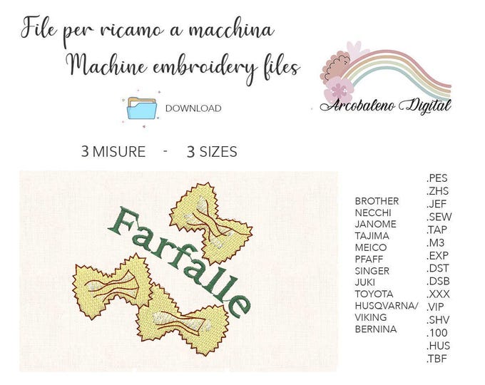 File ricamo farfalle - Etsy Italia
