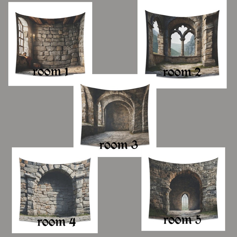 Medieval Stone Wall Backdrop, Wall Hanging - Etsy