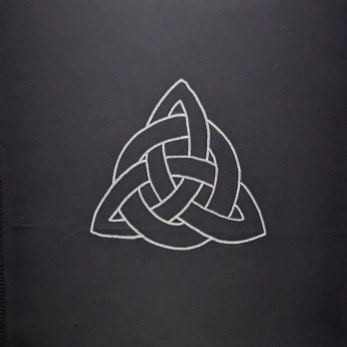 Medieval Trinity Knot Banner, Heraldry, Flag, Hand Painted, Custom ...