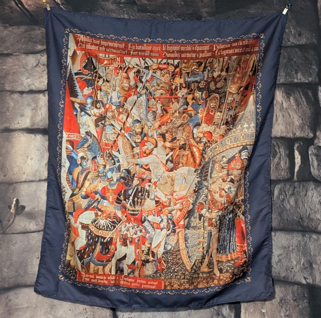 The Battle With the Sagittary, Centaur, Medieval Tapestry, Hunting ...