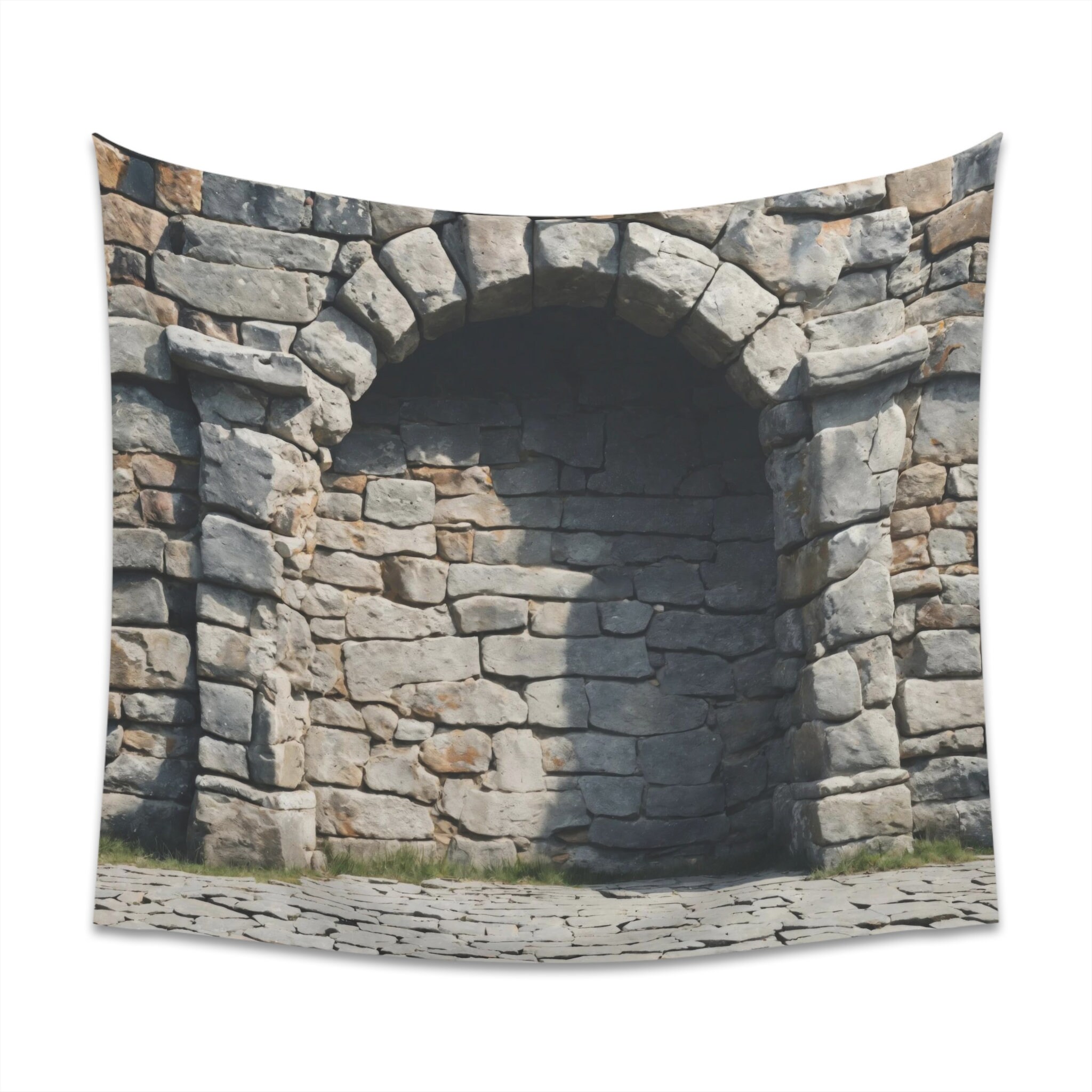Medieval Stone Wall Backdrop, Wall Hanging, Photography Backdrop, Party ...