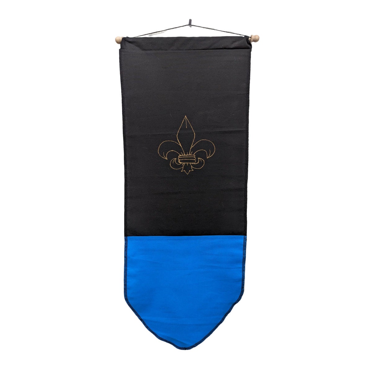 Medieval Fleur De Lys Banner, Heraldry, Flag, Hand Painted, Custom ...