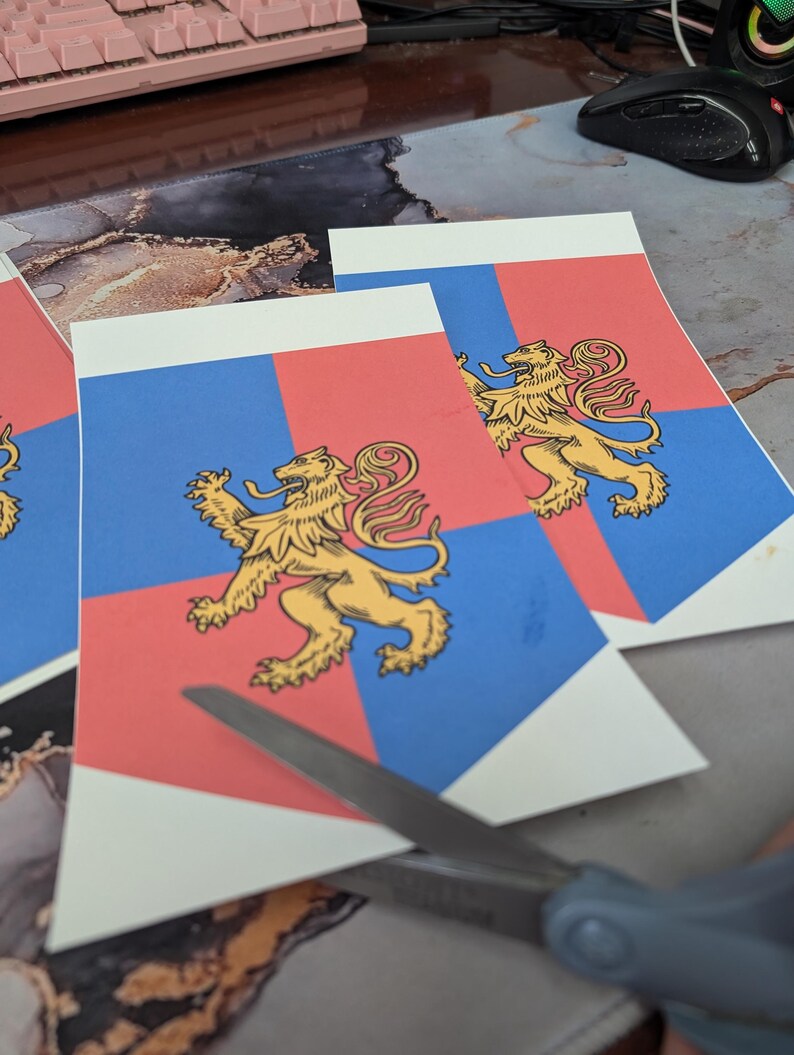 Medieval Bunting Printable Party Banner - Renaissance Dragon Heraldry ...