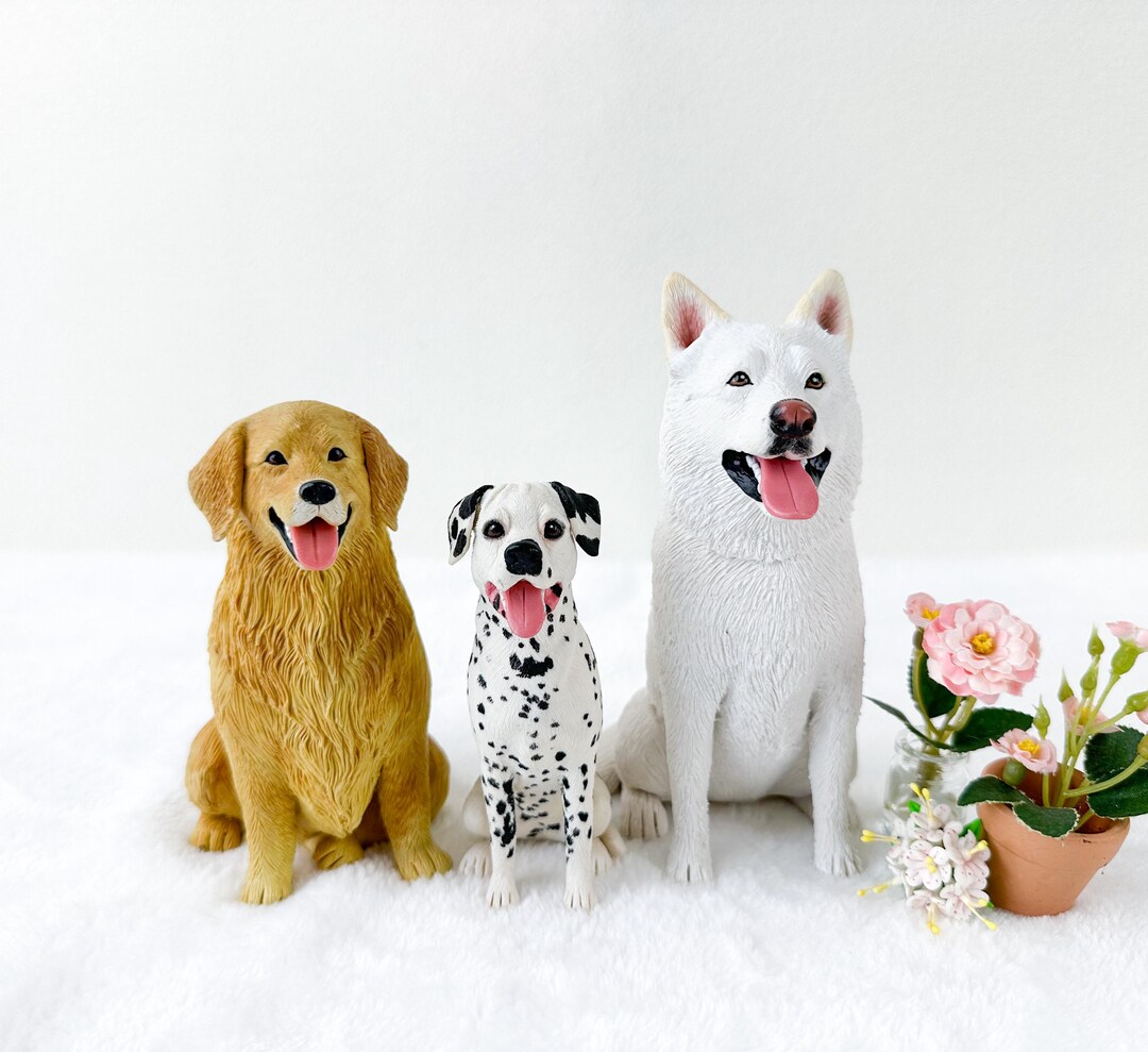 Personalized Dog Clay Sculpture ,custom Dog Figurine,greeting Gift for ...