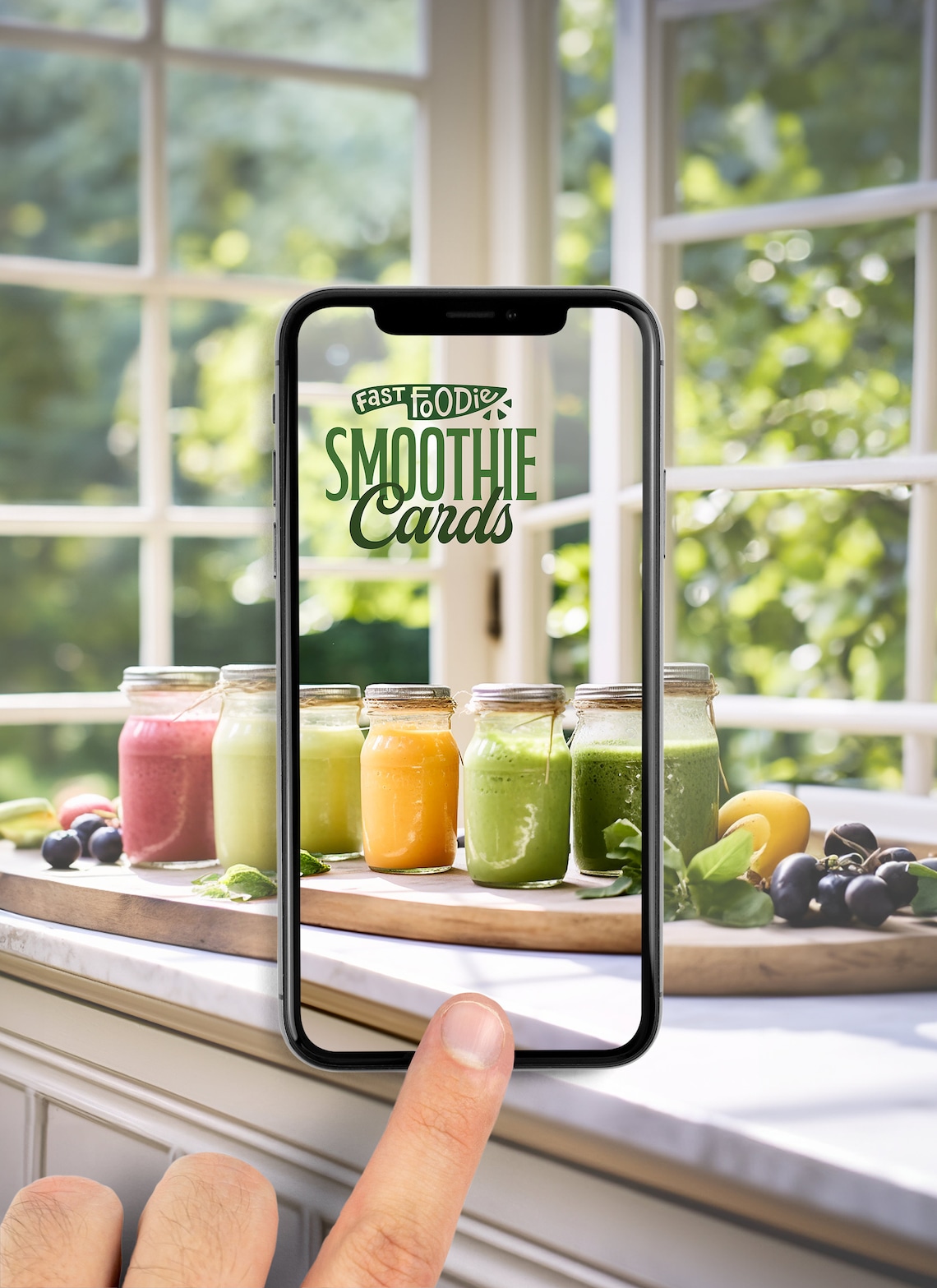 Digital Smoothie Recipe Cards With FREE Printable - Etsy