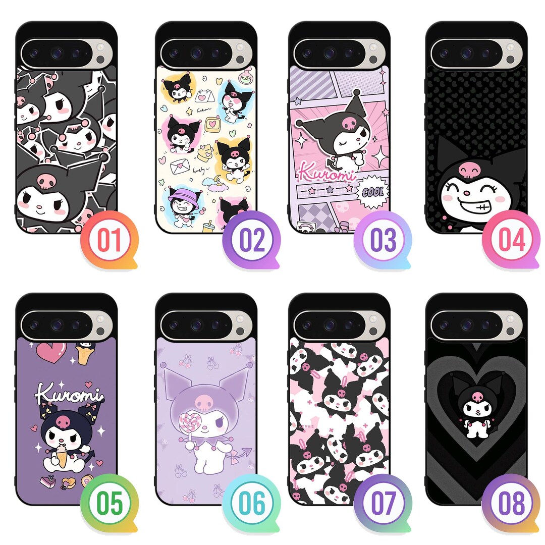 Cute Character Google Pixel 9 8 7 6 6A 7A 8A 9A Pro Fold XL Motorola ...