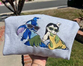 Stitch and Scrump Sweatshirt Lilo and Stitch Inspired Sweatshirt ...