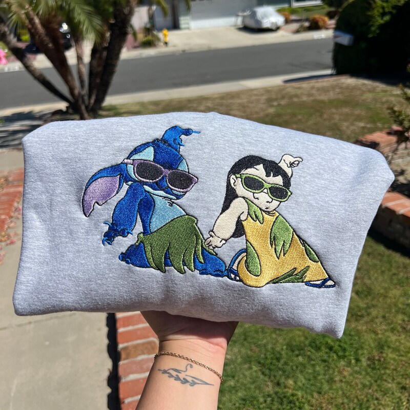 Lilo and Stitch Sweater - Etsy