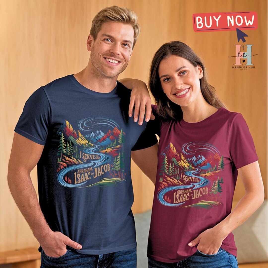 I Serve the God of Abraham Isaac and Jacob SVG, Christian SVG for Men ...