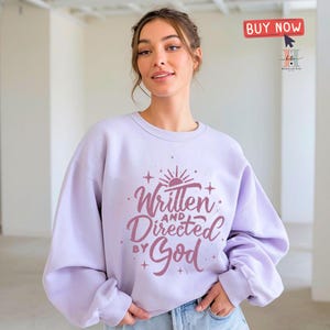 Written and Directed by God SVG PNG EPS, Christian Faith Design for ...