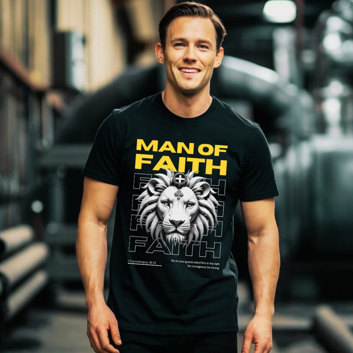 Man of God SVG PNG, Jesus SVG for Men, Man of Faith Rooted in Christ ...