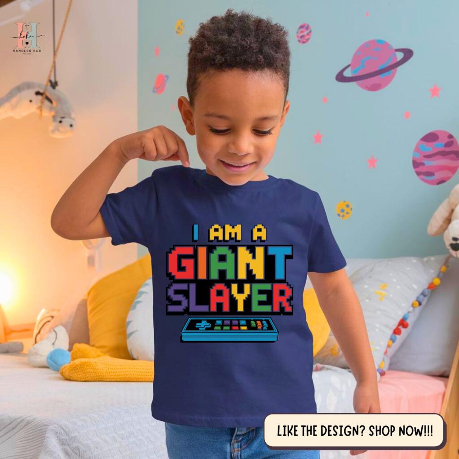 I Am a Giant Slayer SVG, PNG, EPS - Fun Retro Gaming Design for Little ...