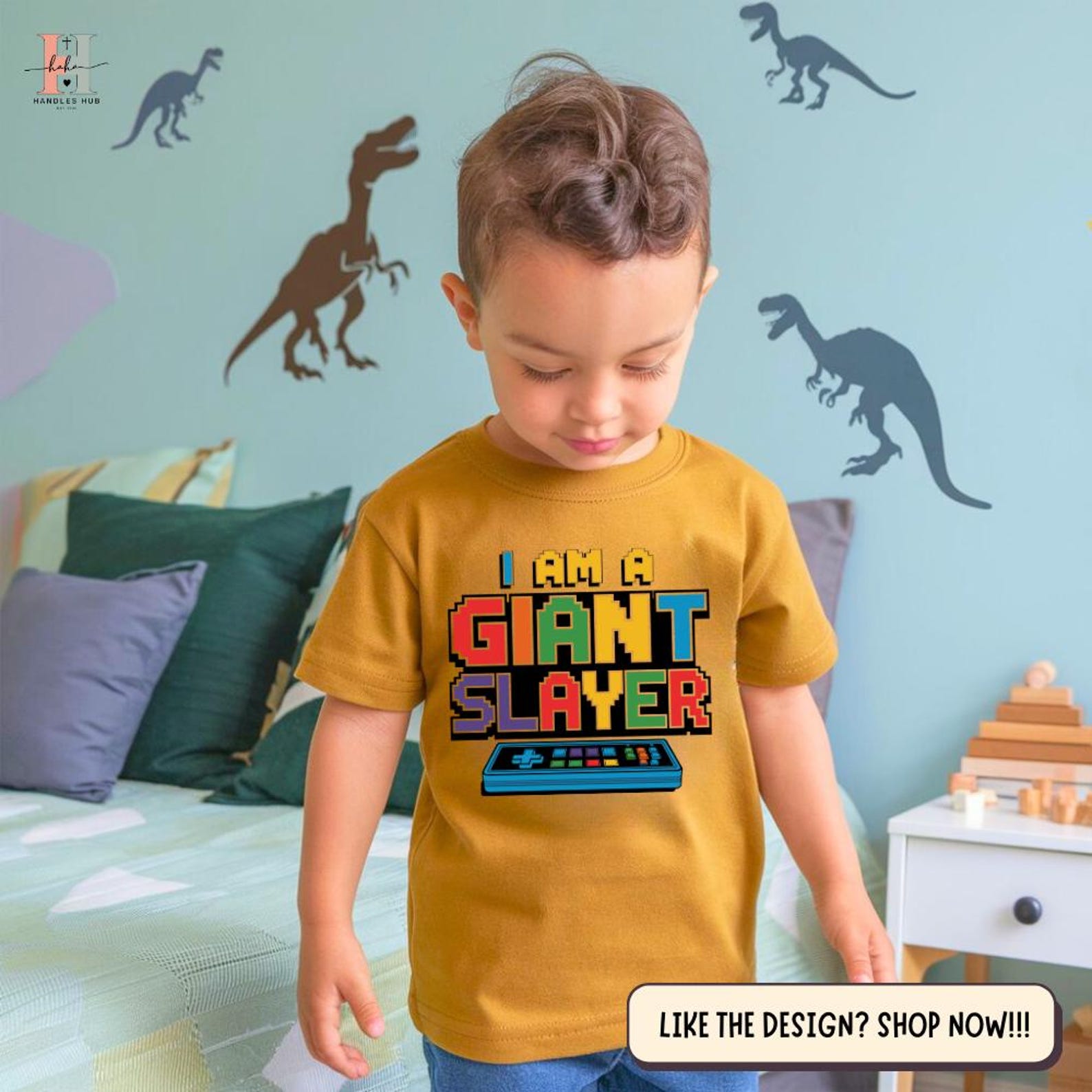 I Am a Giant Slayer SVG, PNG, EPS - Fun Retro Gaming Design for Little ...