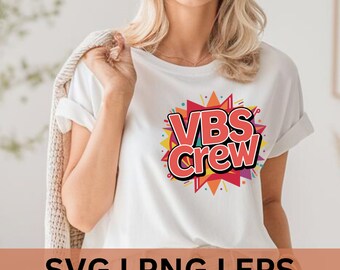 VBS Team Svg, Vacation Bible School Svg, Vbs Shirt Pngs, Church Camp ...