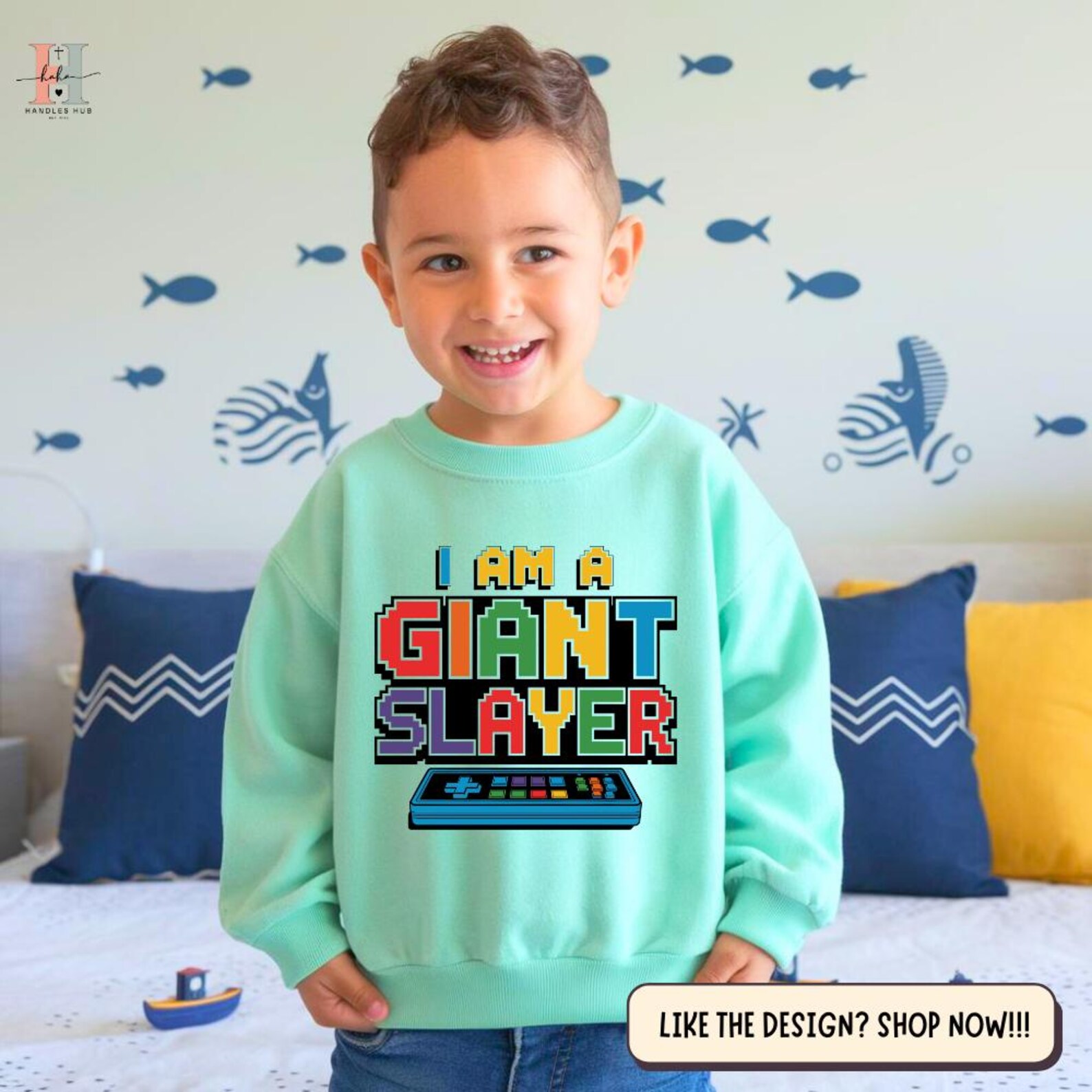 I Am a Giant Slayer SVG, PNG, EPS - Fun Retro Gaming Design for Little ...
