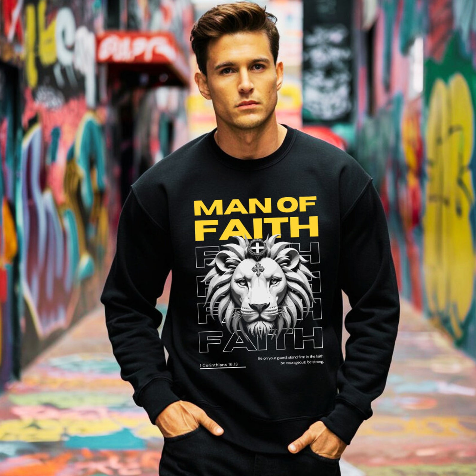 Man of God SVG PNG, Jesus SVG for Men, Man of Faith Rooted in Christ ...