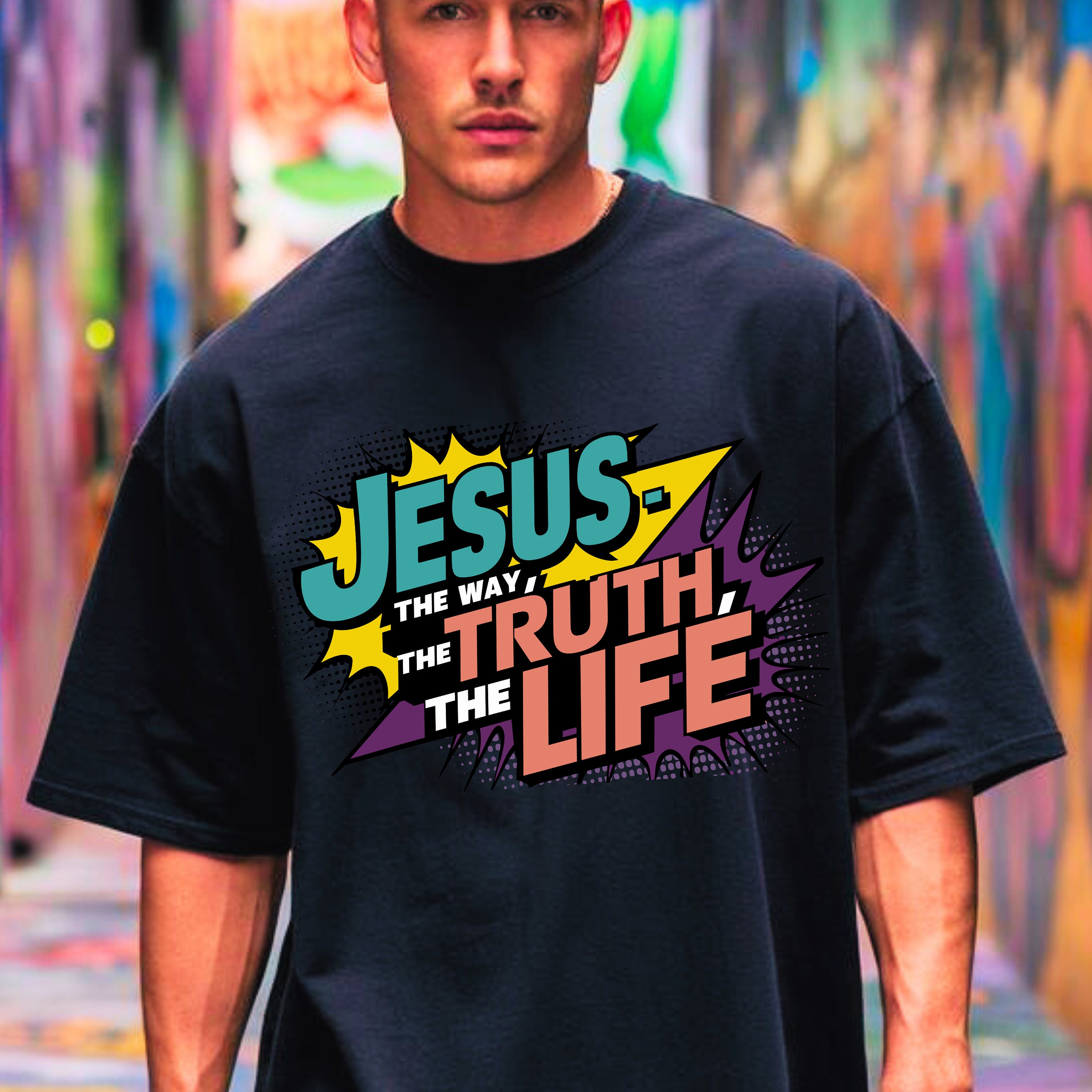 Jesus the Way the Truth the Life SVG, Jesus Svg Png, Christian Cross ...